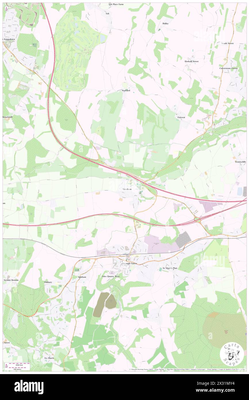 Wrotham kent Cut Out Stock Images & Pictures - Alamy