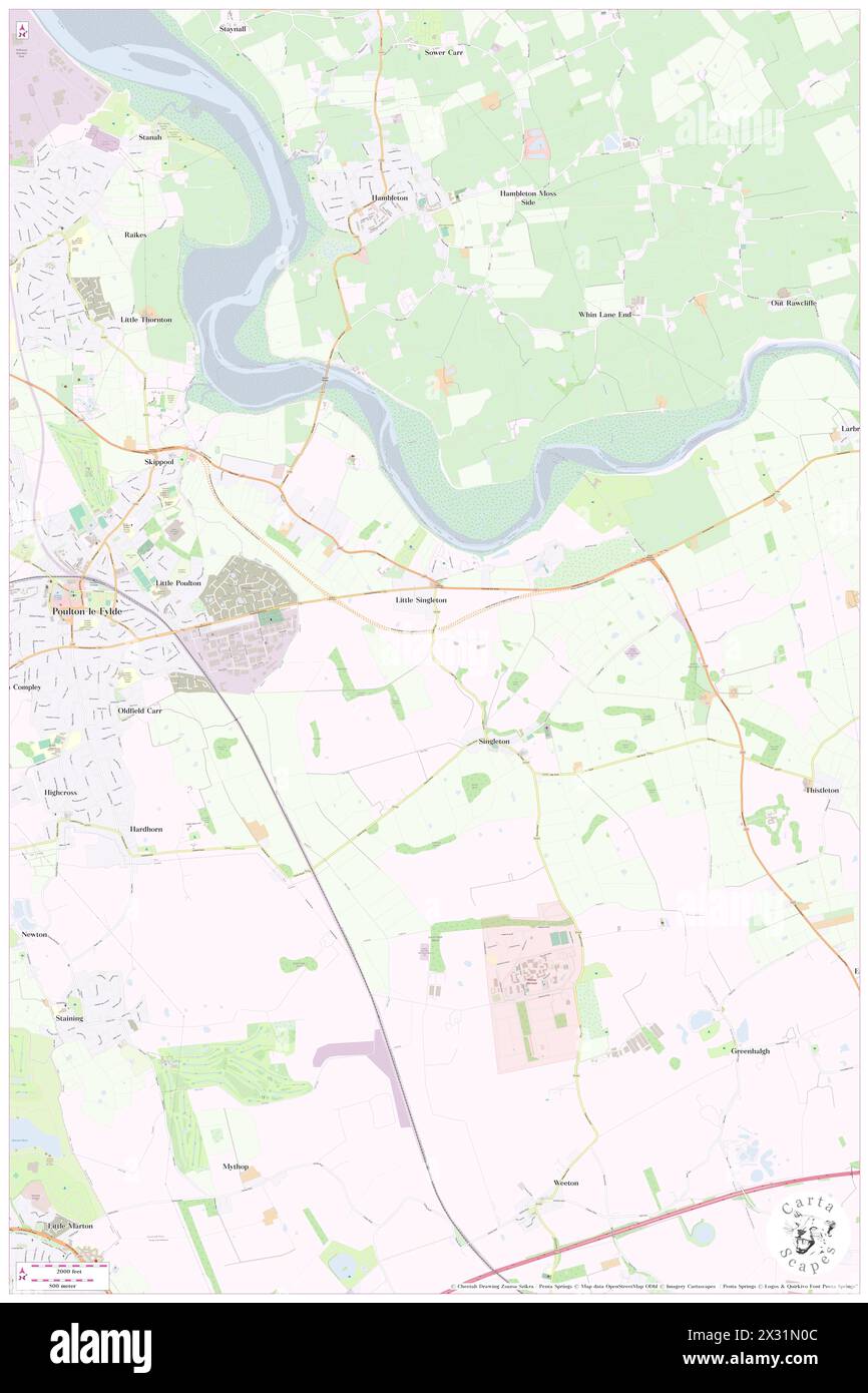 Singleton, Lancashire, GB, United Kingdom, England, N 53 50' 35'', S 2 ...