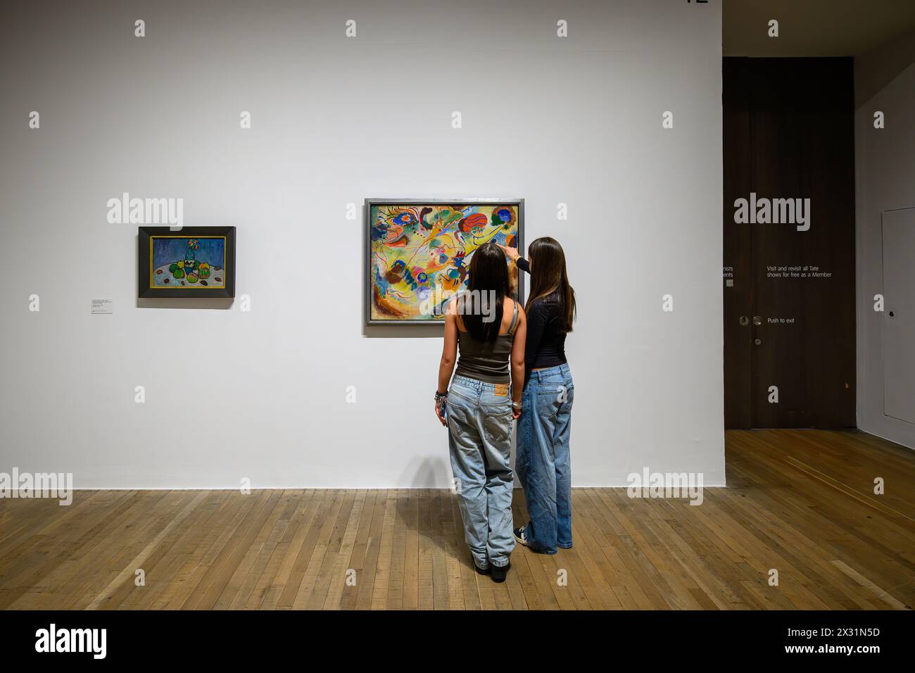 London, UK, 23rd April 2024, An international circle of friends in the ...