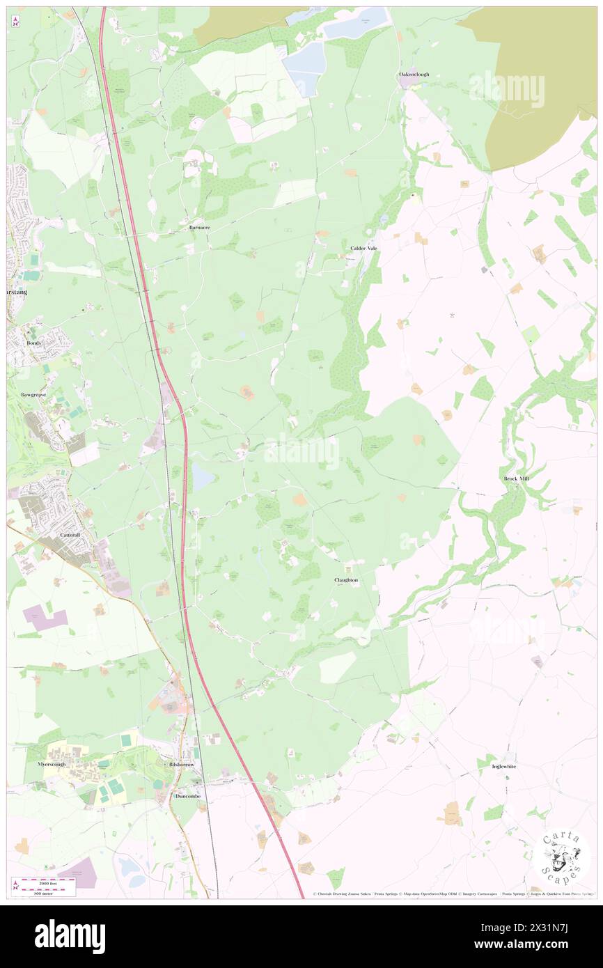 Claughton, Lancashire, GB, United Kingdom, England, N 53 53' 7'', S 2 ...