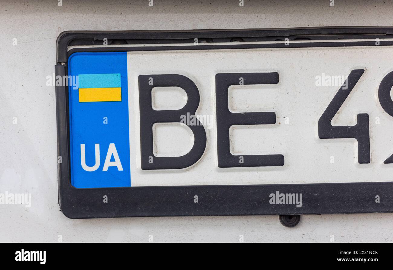 Ua autonummer hi-res stock photography and images - Alamy