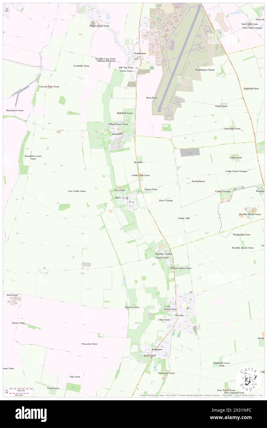 Coleby, Lincolnshire, GB, United Kingdom, England, N 53 7' 59'', S 0 32 ...