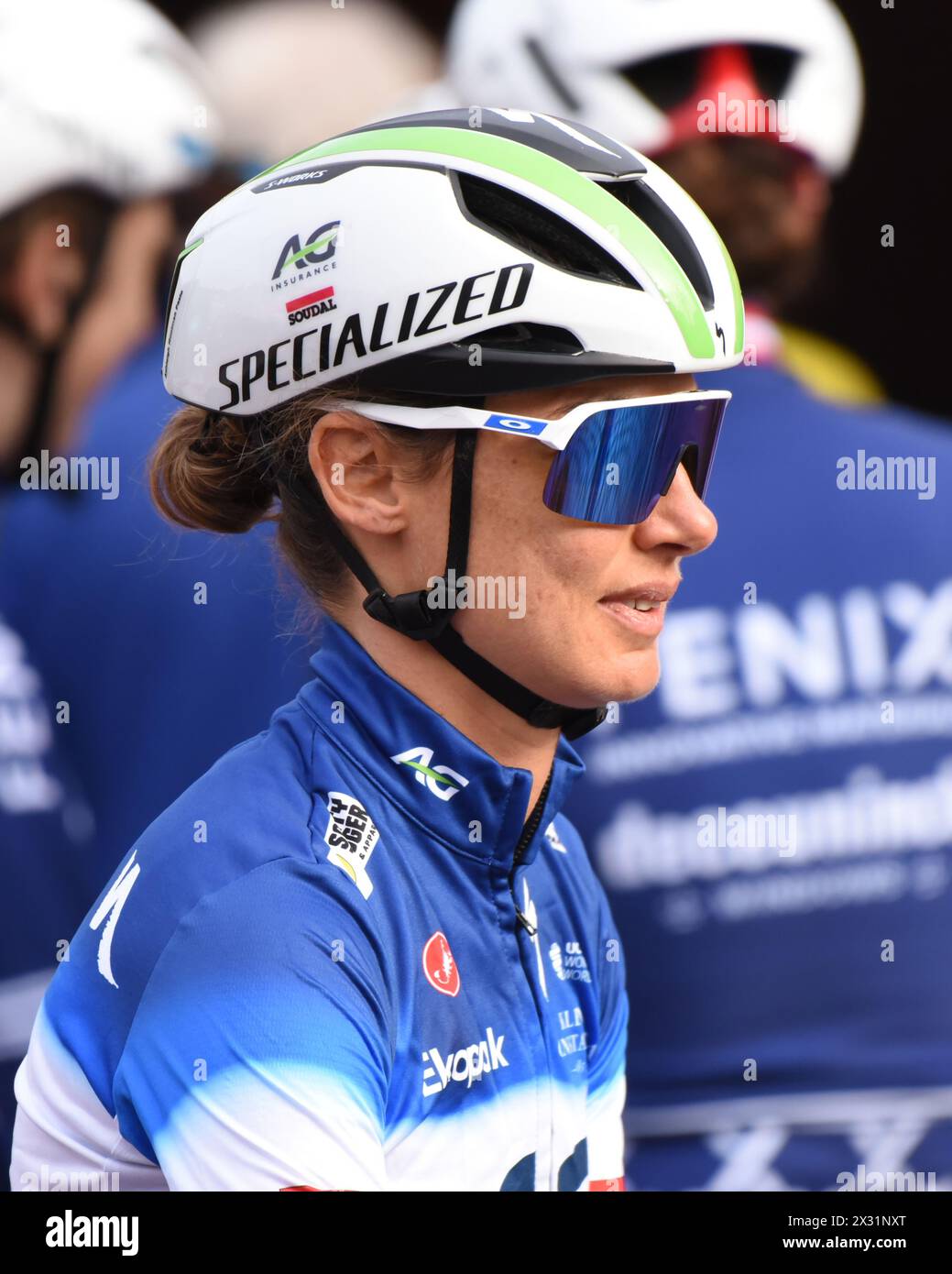 Portrait of South-African rider Ashleigh Moolman Stock Photo - Alamy