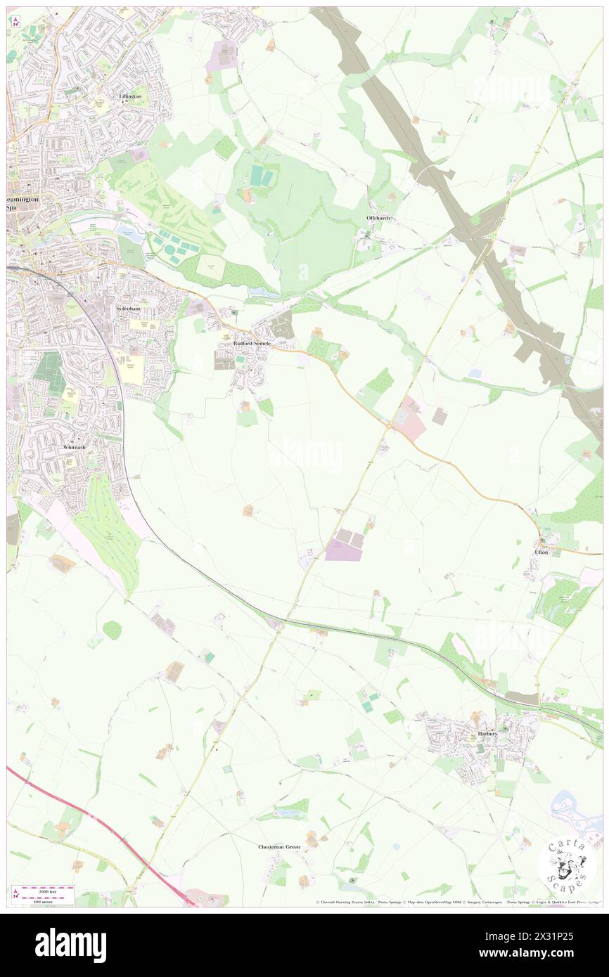 Map of radford hi-res stock photography and images - Alamy