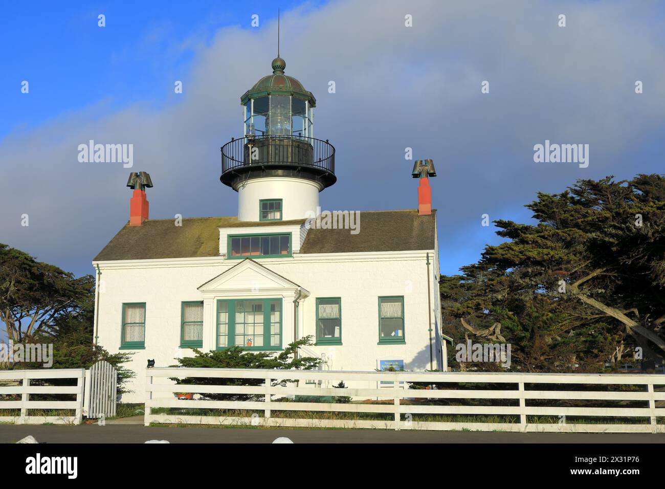 Monterey point pinos lighthouse hi-res stock photography and images - Alamy