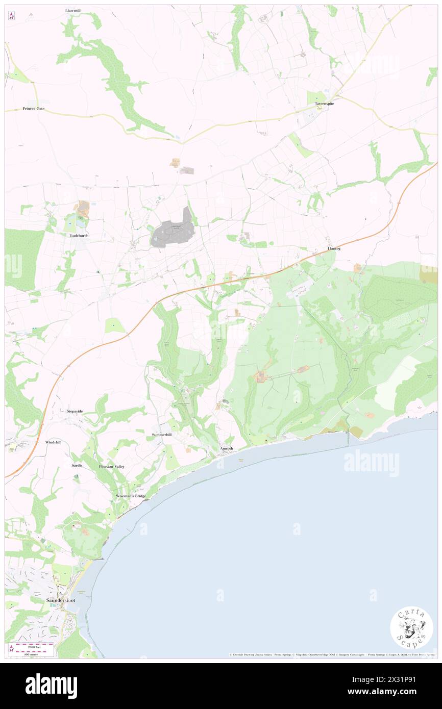 Amroth, Pembrokeshire, GB, United Kingdom, Wales, N 51 44' 58'', S 4 39 ...