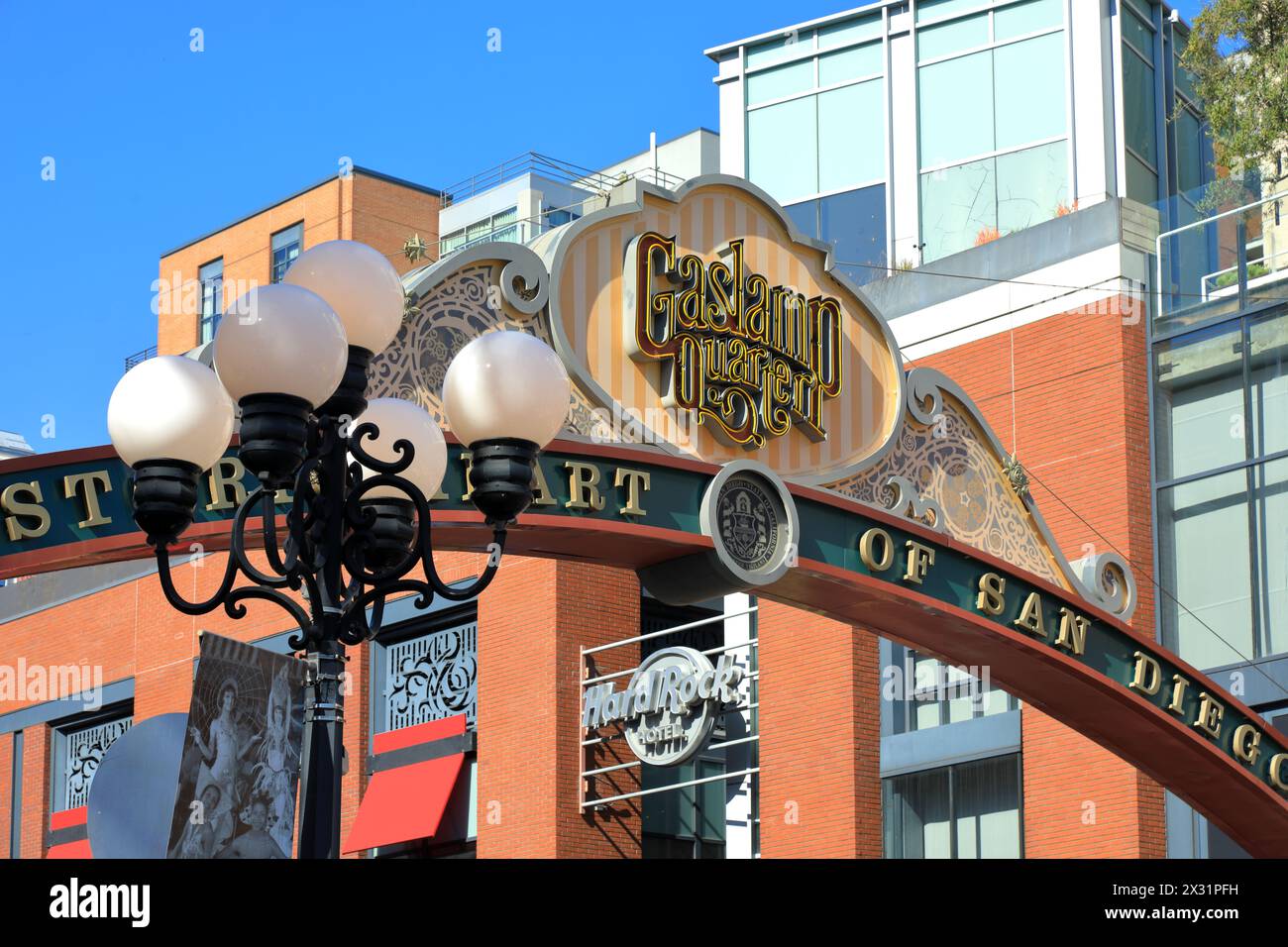 Gaslamp quarter historic district hi-res stock photography and images ...