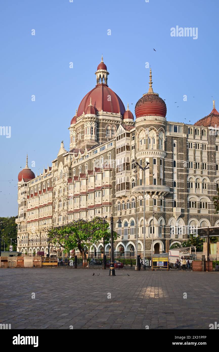 Taj Mahal Palace Hotel is heritage luxury hotel in Colaba region of Mumbai, India Stock Photo ...
