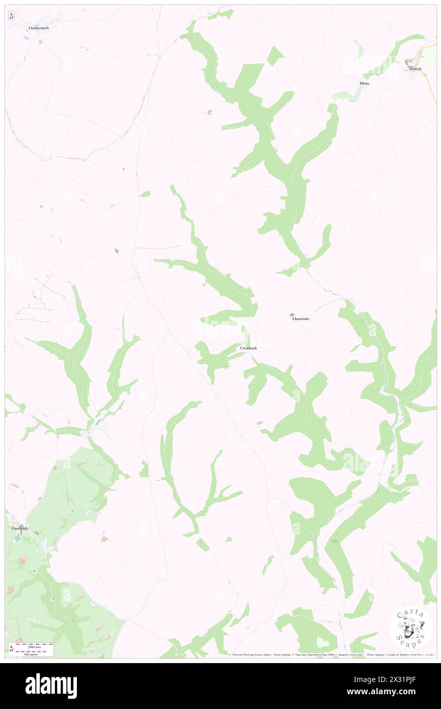 Llanwinio, Carmarthenshire, GB, United Kingdom, Wales, N 51 54' 25'', S ...