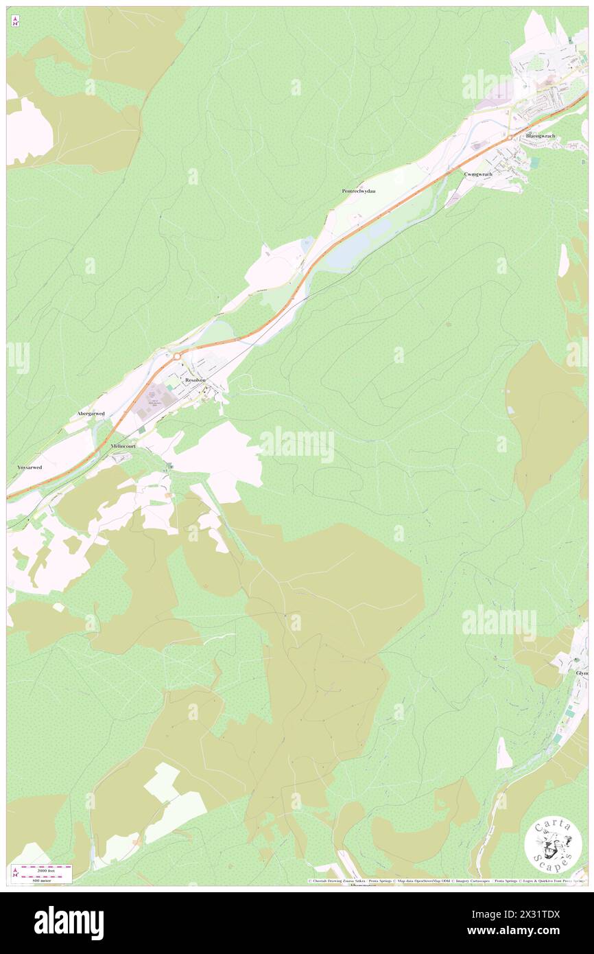Resolven, Neath Port Talbot, GB, United Kingdom, Wales, N 51 42' 14 ...