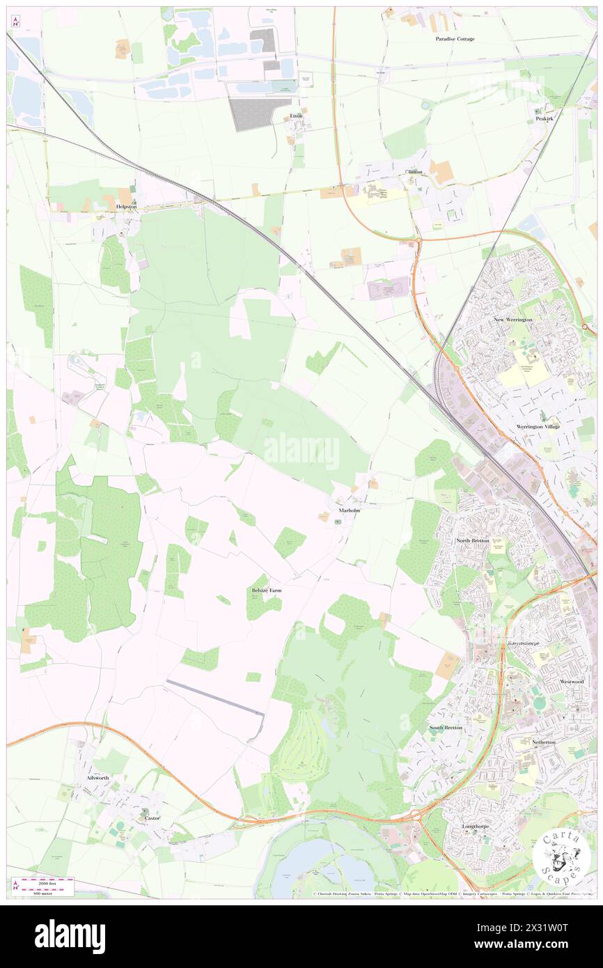 Marholm, Peterborough, GB, United Kingdom, England, N 52 36' 36'', S 0 ...