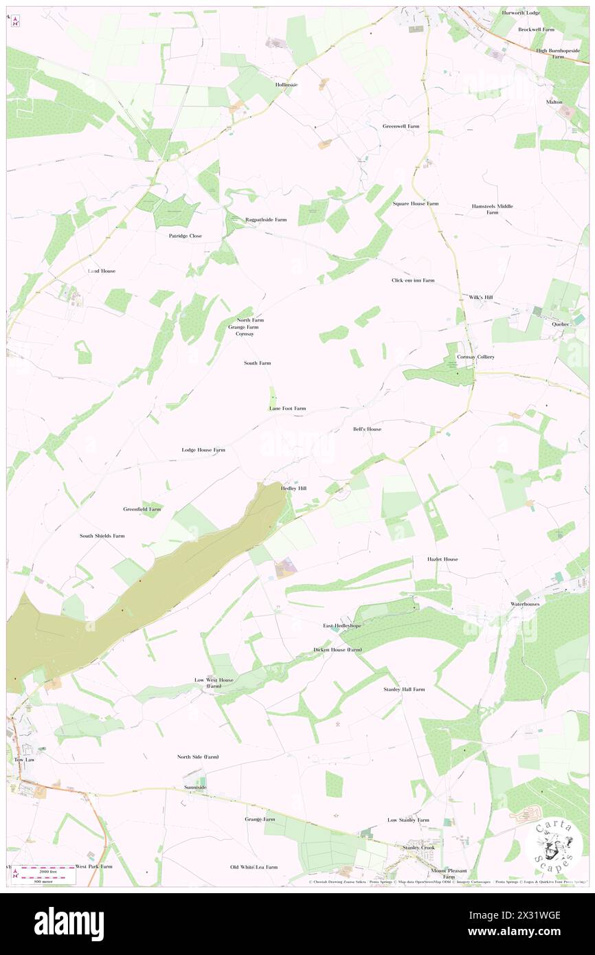 Cornsay, County Durham, GB, United Kingdom, England, N 54 46' 31'', S 1 ...