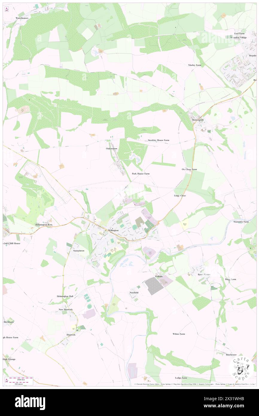 Greater Willington, County Durham, GB, United Kingdom, England, N 54 43 ...