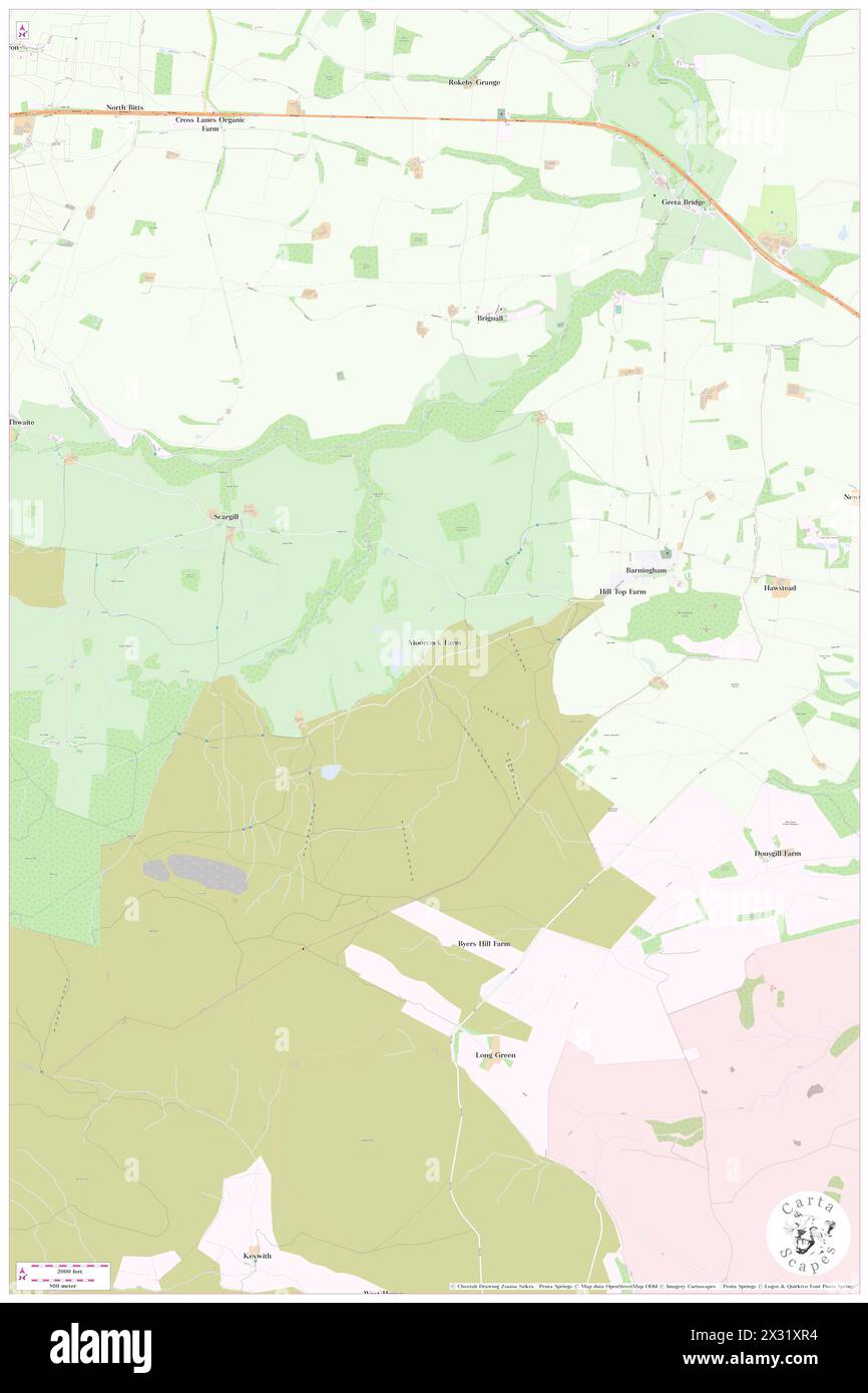 Barningham, County Durham, GB, United Kingdom, England, N 54 28' 57 ...