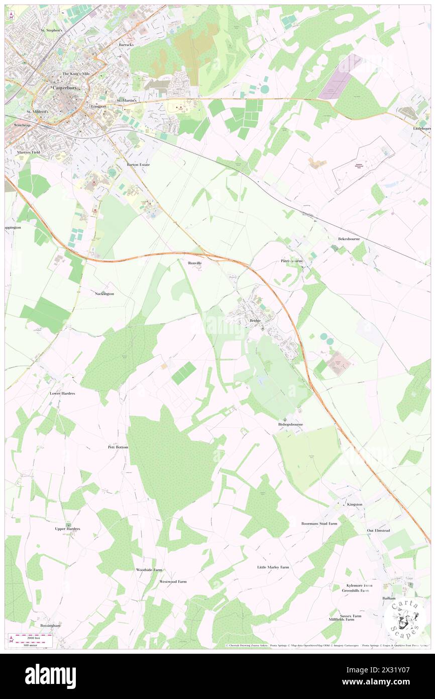 Bridge, Kent, GB, United Kingdom, England, N 51 14' 40'', N 1 6' 59 ...