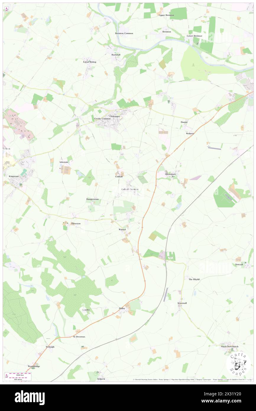 Allensmore, Herefordshire, GB, United Kingdom, England, N 52 0' 53'', S ...