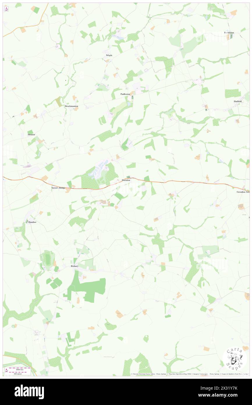 Docklow and Hampton Wafer, Herefordshire, GB, United Kingdom, England ...