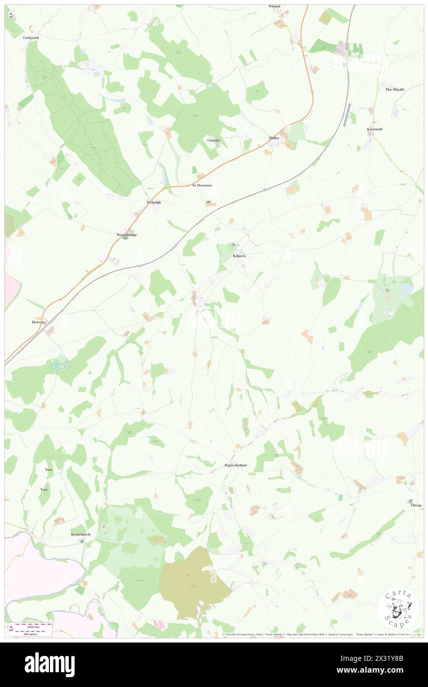 Kilpeck, Herefordshire, GB, United Kingdom, England, N 51 57' 32'', S 2 ...