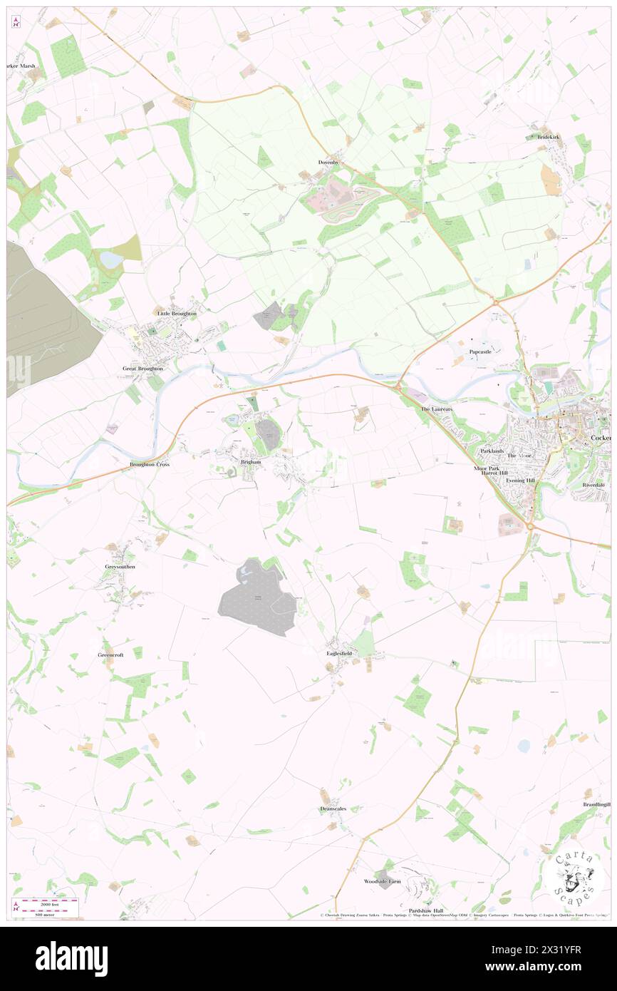 Map of brigham city Cut Out Stock Images & Pictures - Alamy