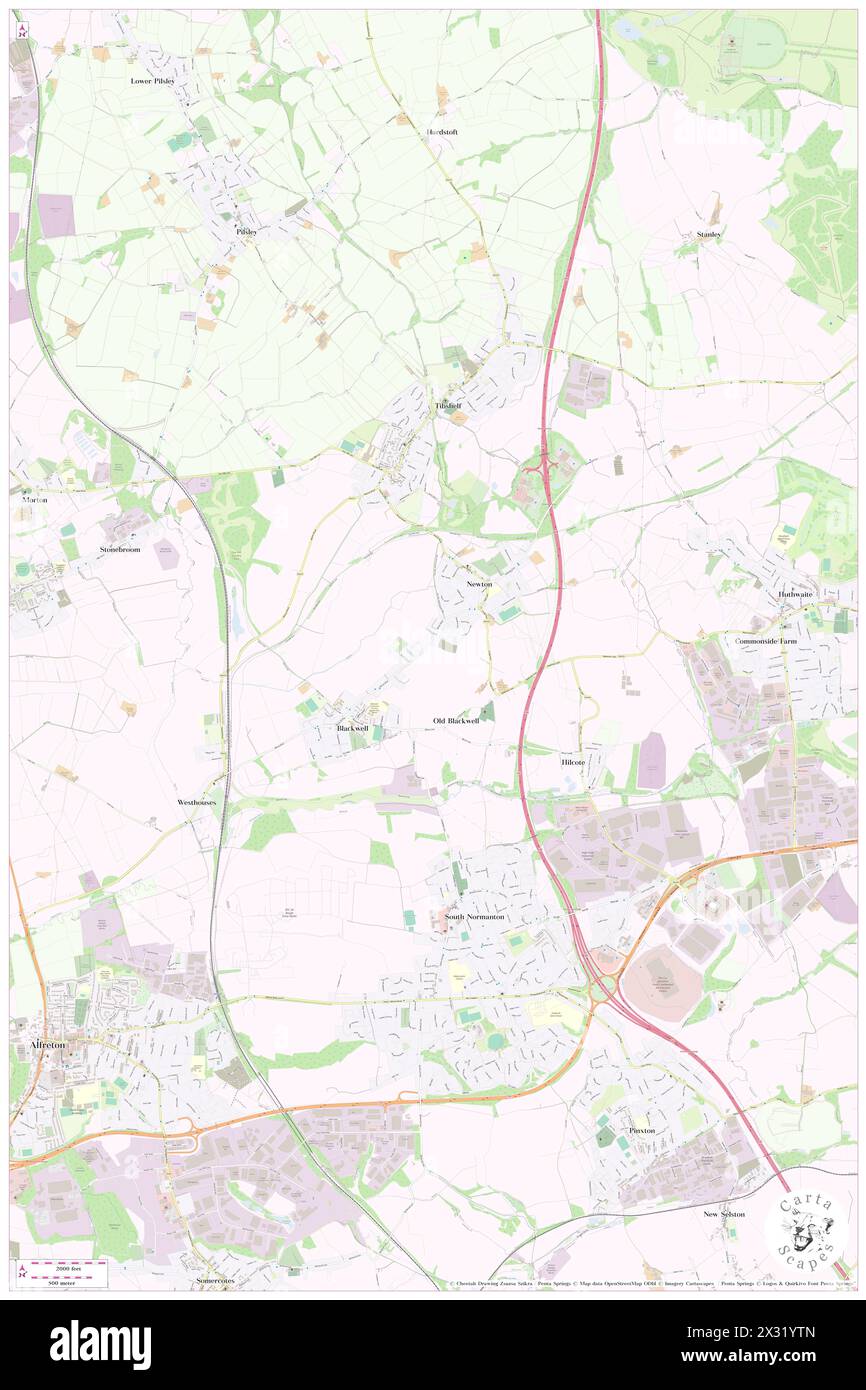 Map of blackwell Cut Out Stock Images & Pictures - Alamy