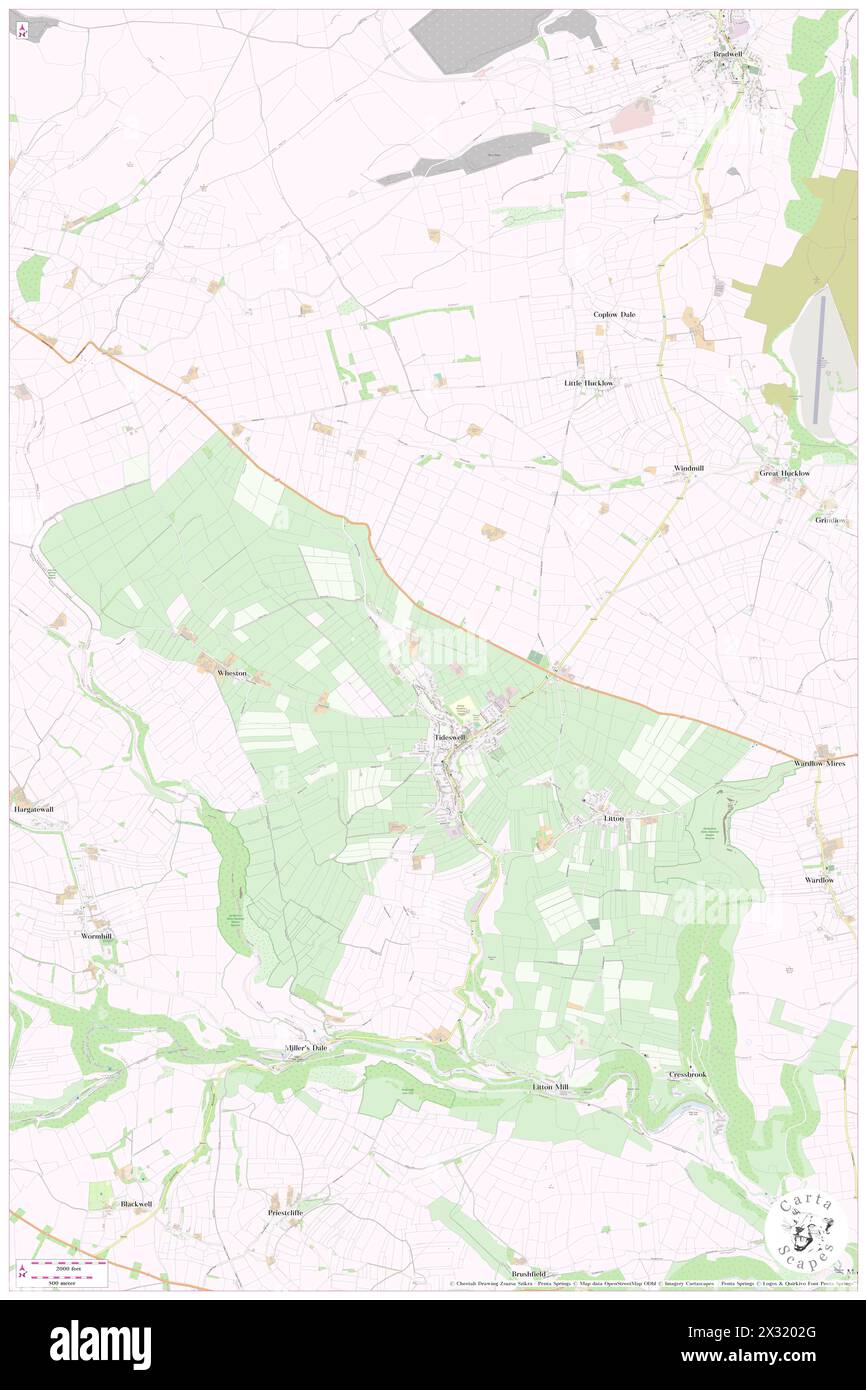 Tideswell derbyshire Cut Out Stock Images & Pictures - Alamy