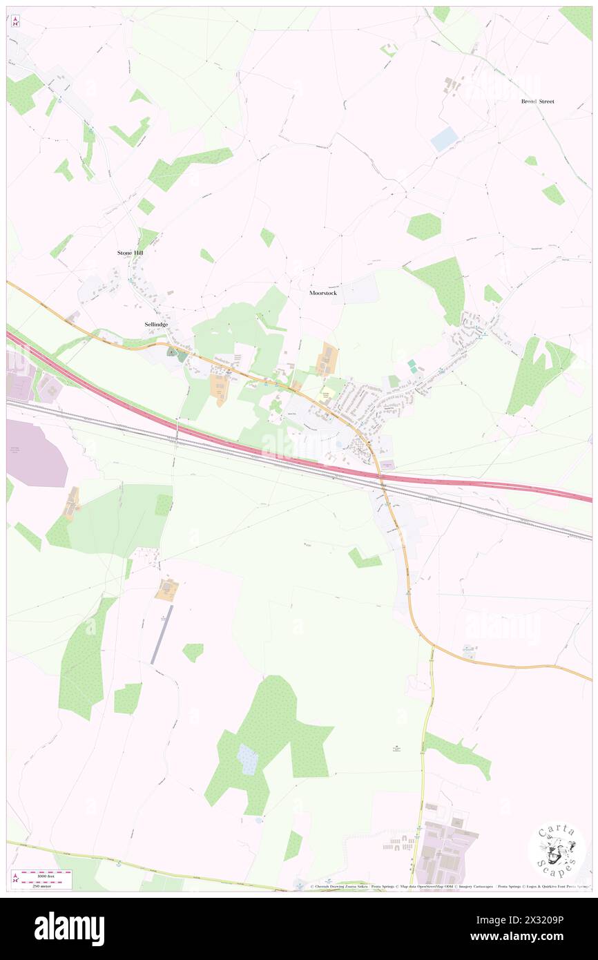 Sellindge, Kent, GB, United Kingdom, England, N 51 6' 6'', N 1 0' 2 ...