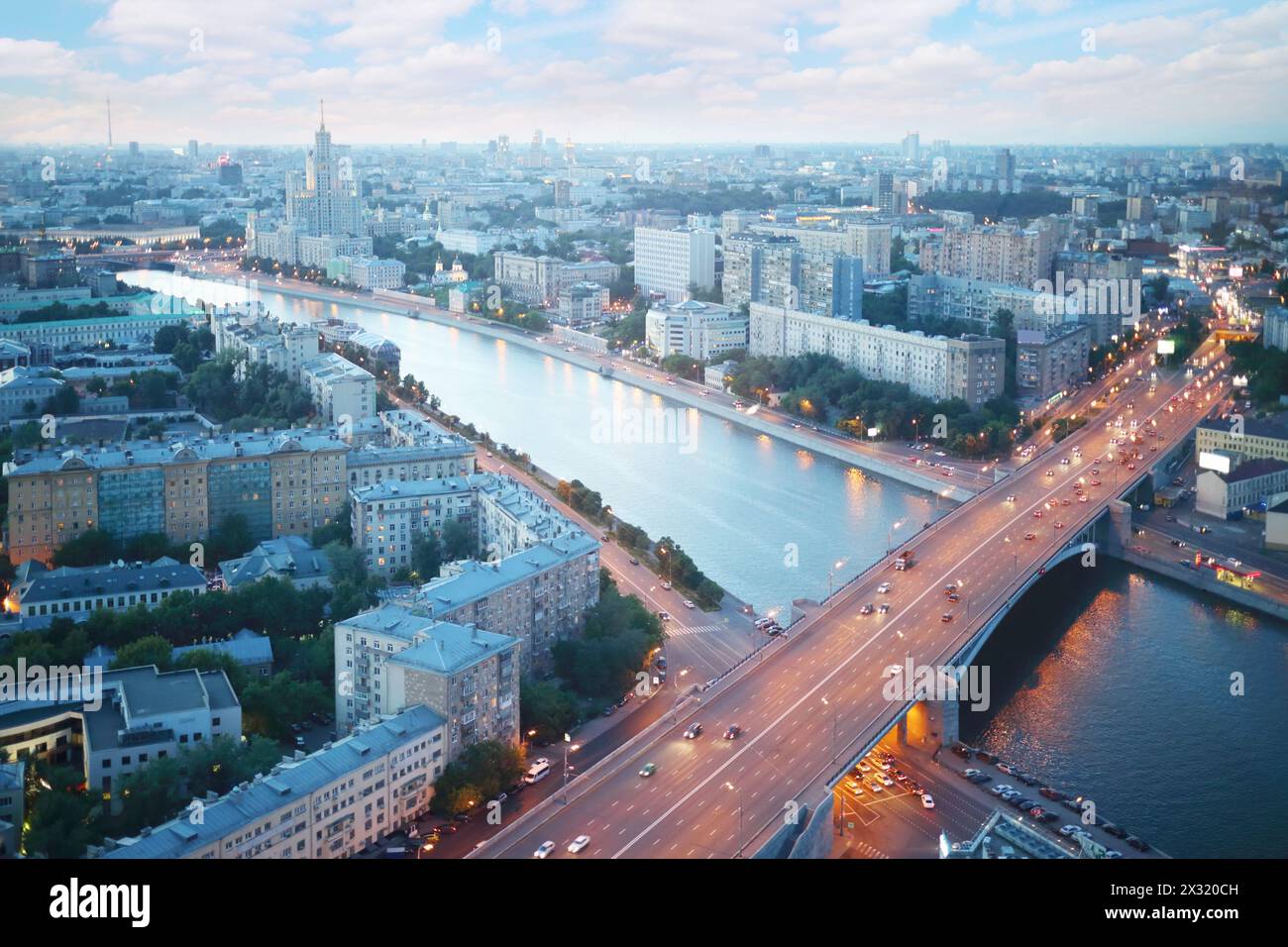 Big bridge krasnokholmsky ship hi-res stock photography and images - Alamy