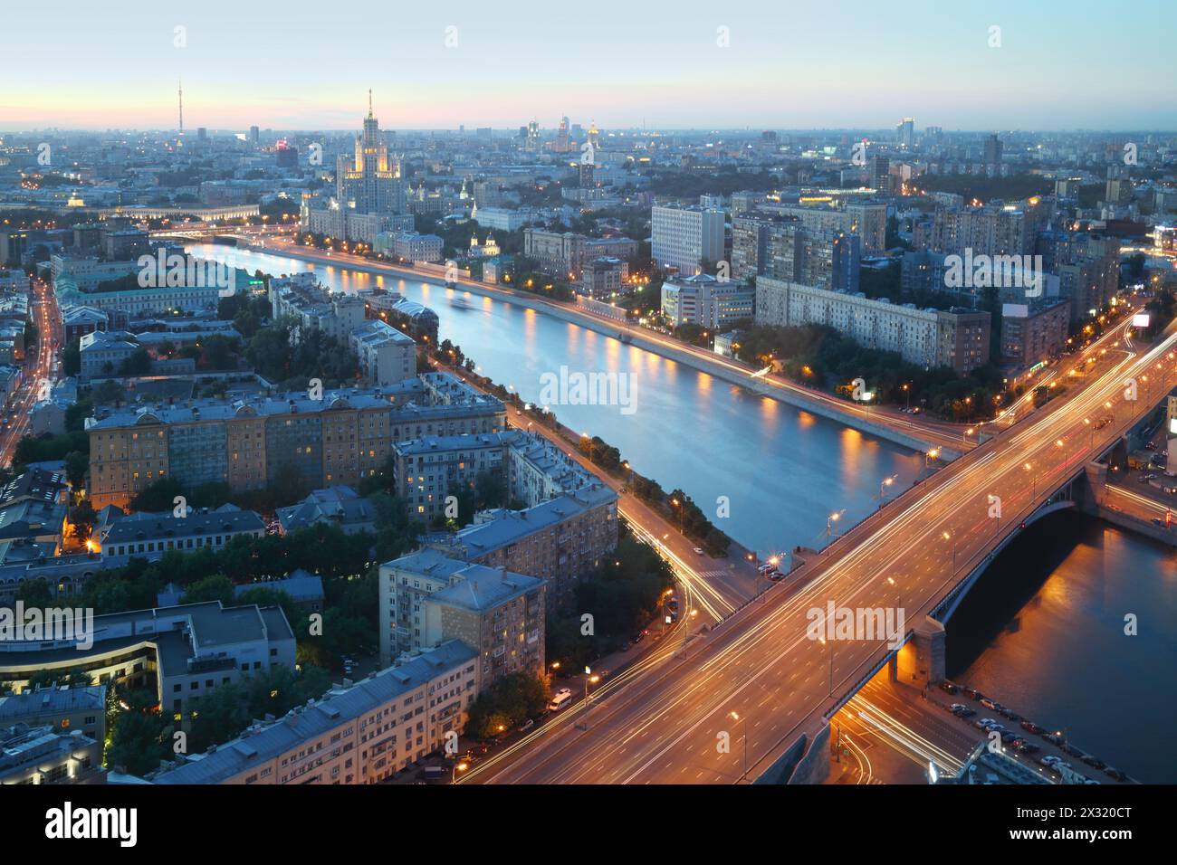 Big bridge krasnokholmsky ship hi-res stock photography and images - Alamy
