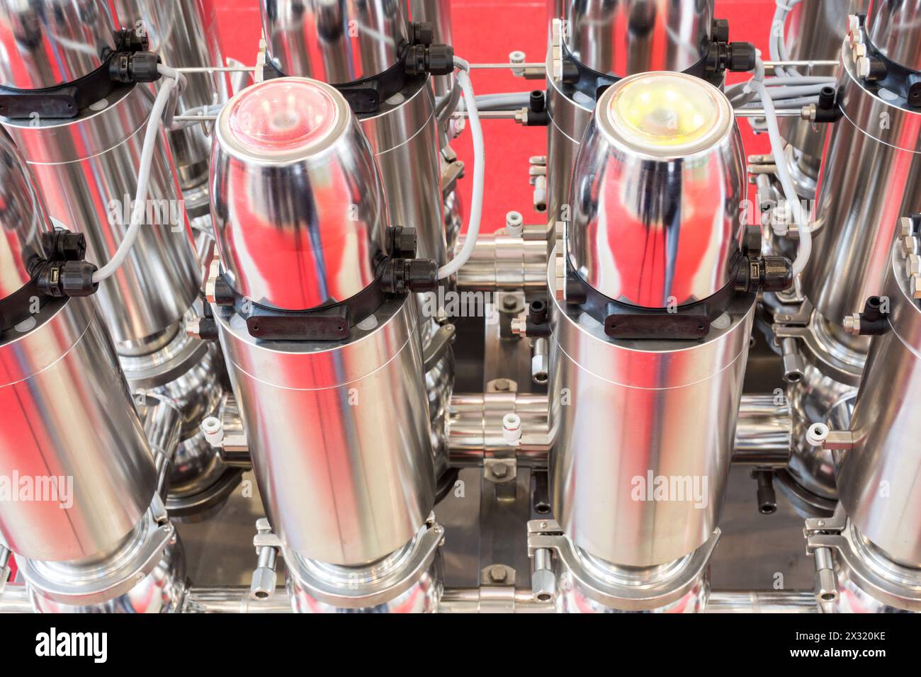 Yogurt production line hi-res stock photography and images - Alamy