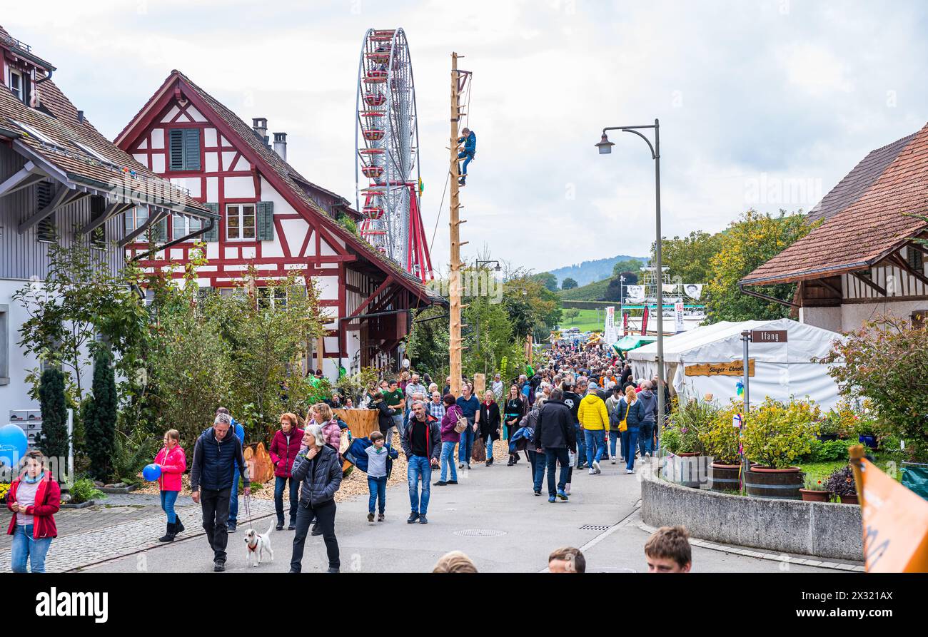 Die Herbstmesse Rafz, welche alle vier Jahre statt findet, hat ...