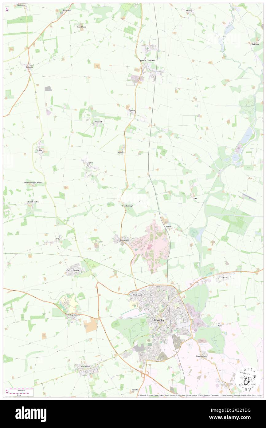 Lockington, East Riding of Yorkshire, GB, United Kingdom, England, N 53 ...