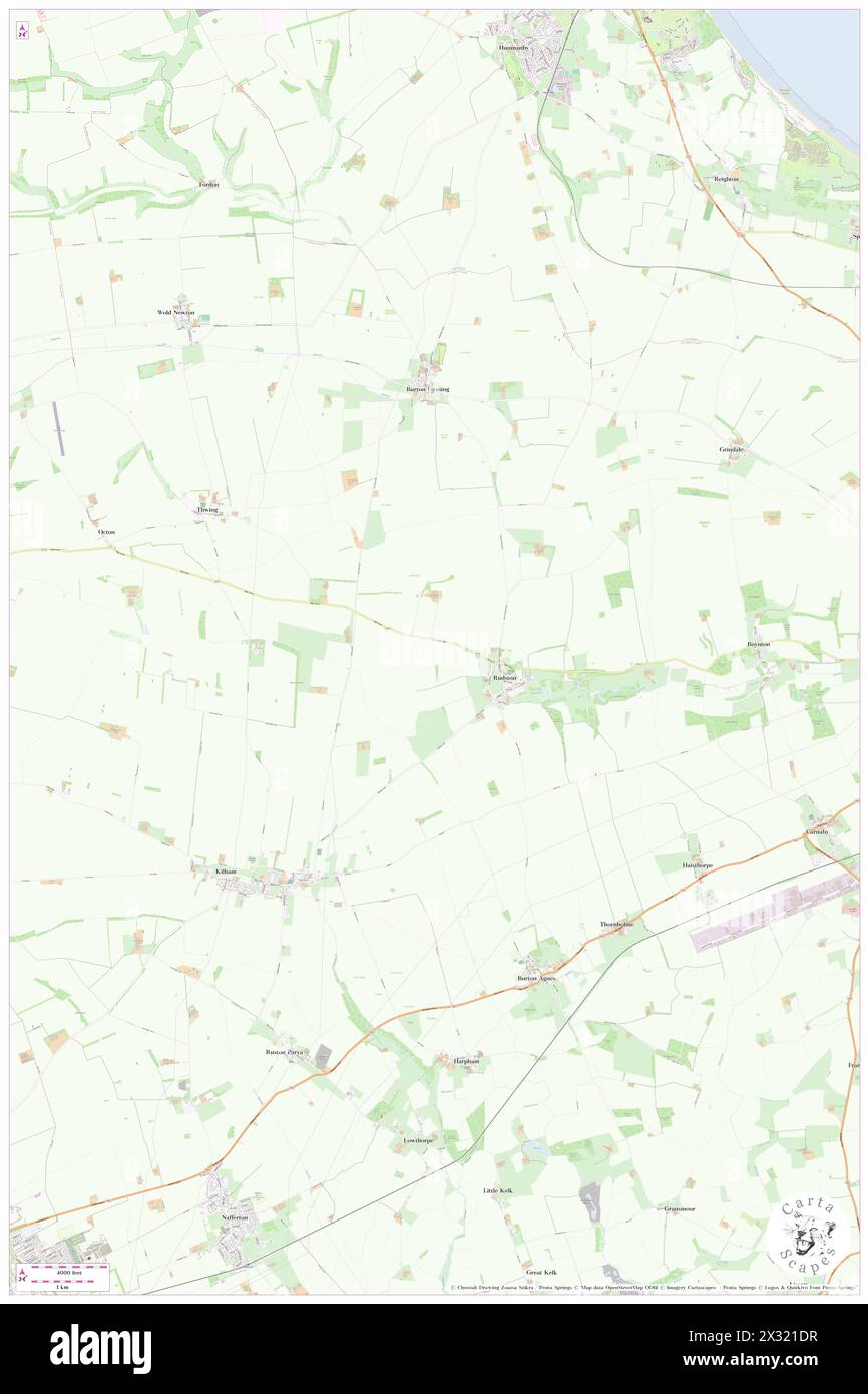 Rudston map hi-res stock photography and images - Alamy