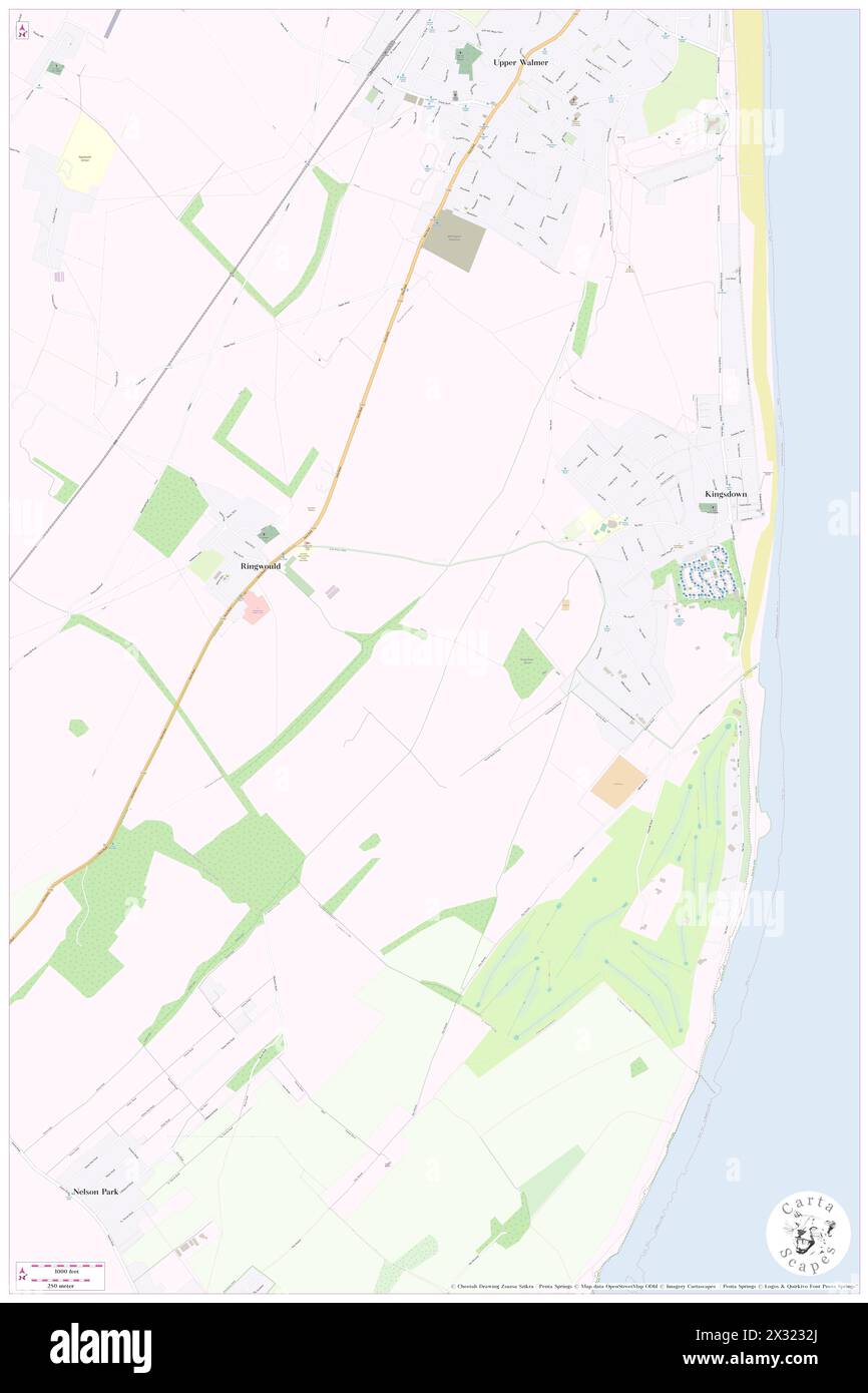 Ringwould with Kingsdown, Kent, GB, United Kingdom, England, N 51 10 ...