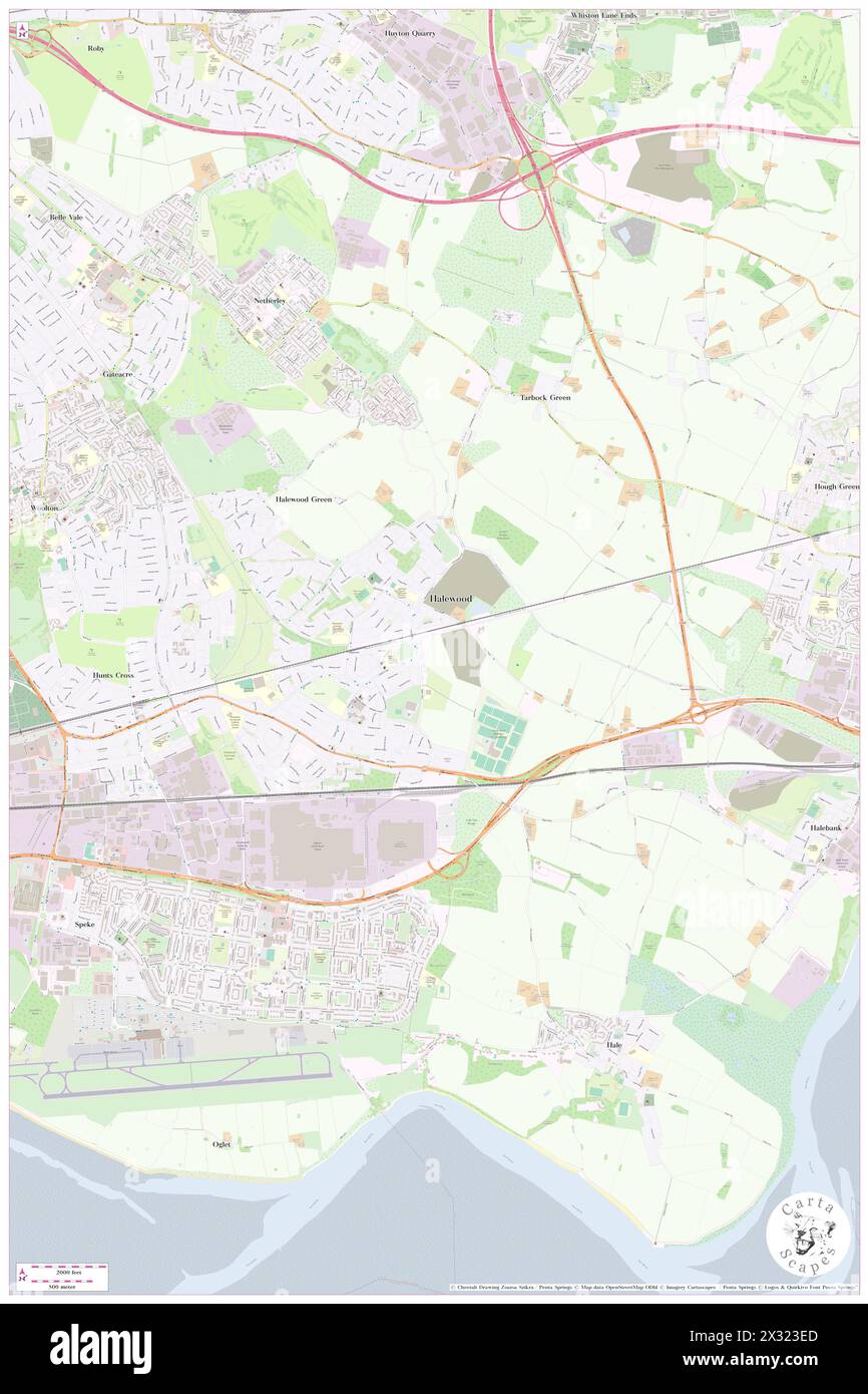 Halewood, Knowsley, GB, United Kingdom, England, N 53 21' 51'', S 2 49 ...