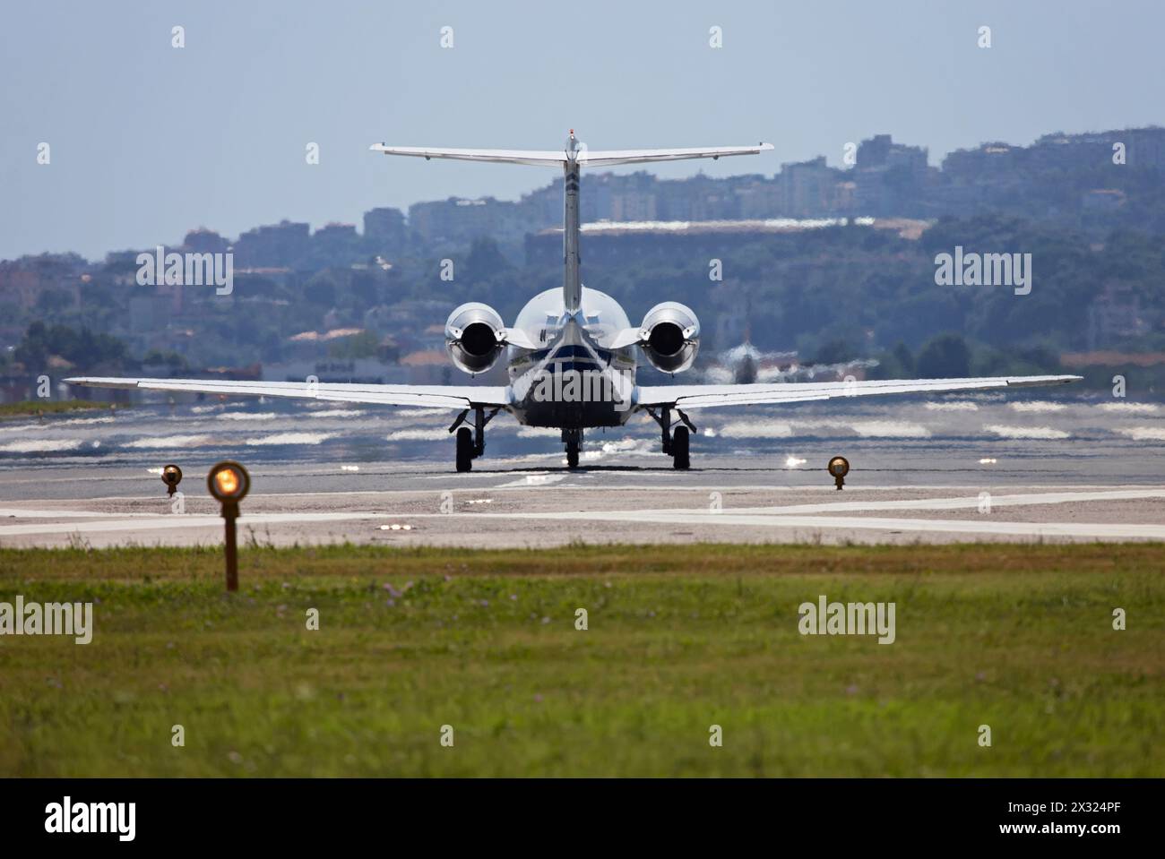 ITALY, Naples, international airport Capodichino, airplane ready to ...