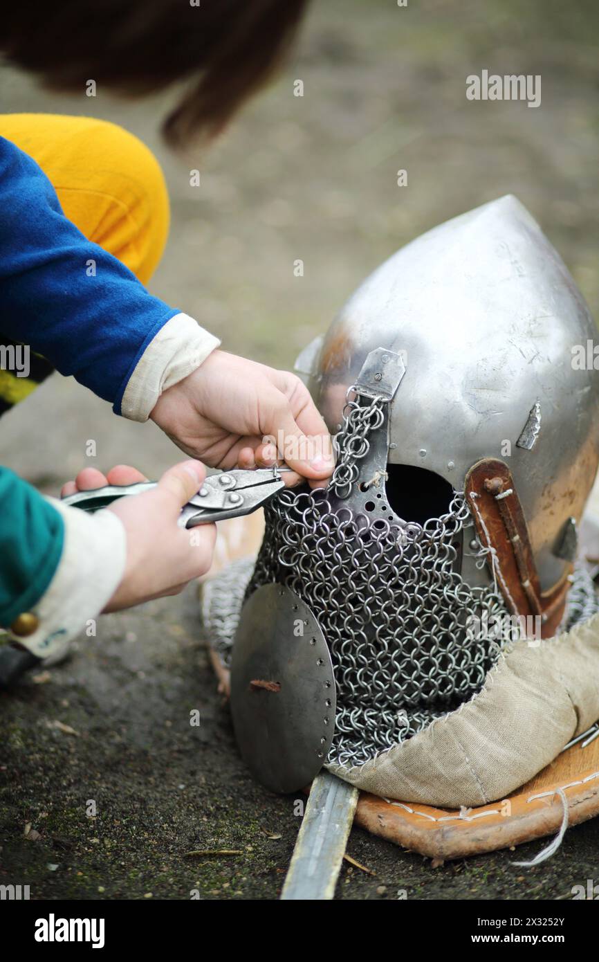 Repaired mask hi-res stock photography and images - Alamy