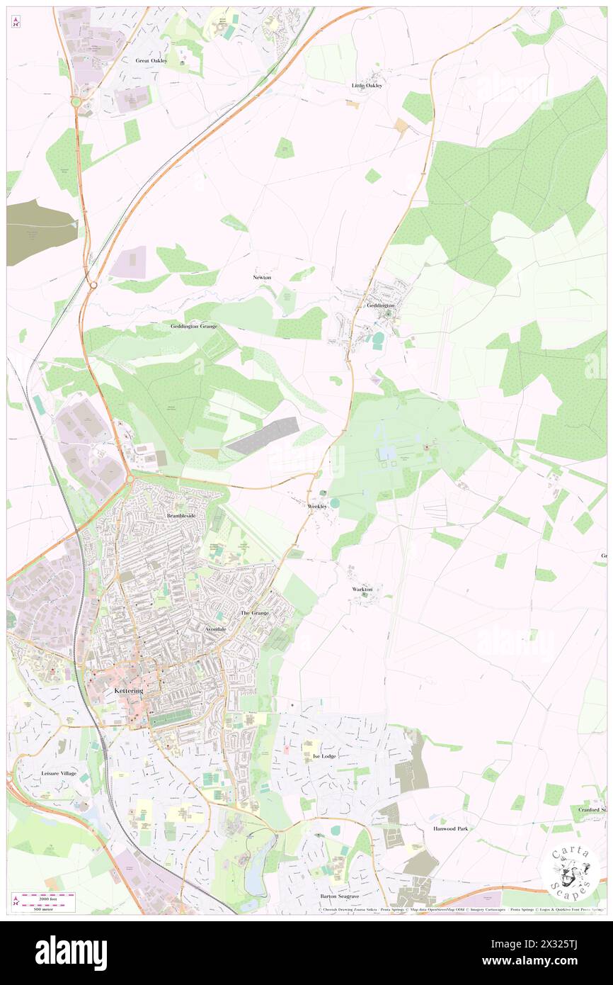 Weekley, Northamptonshire, GB, United Kingdom, England, N 52 25' 22 ...