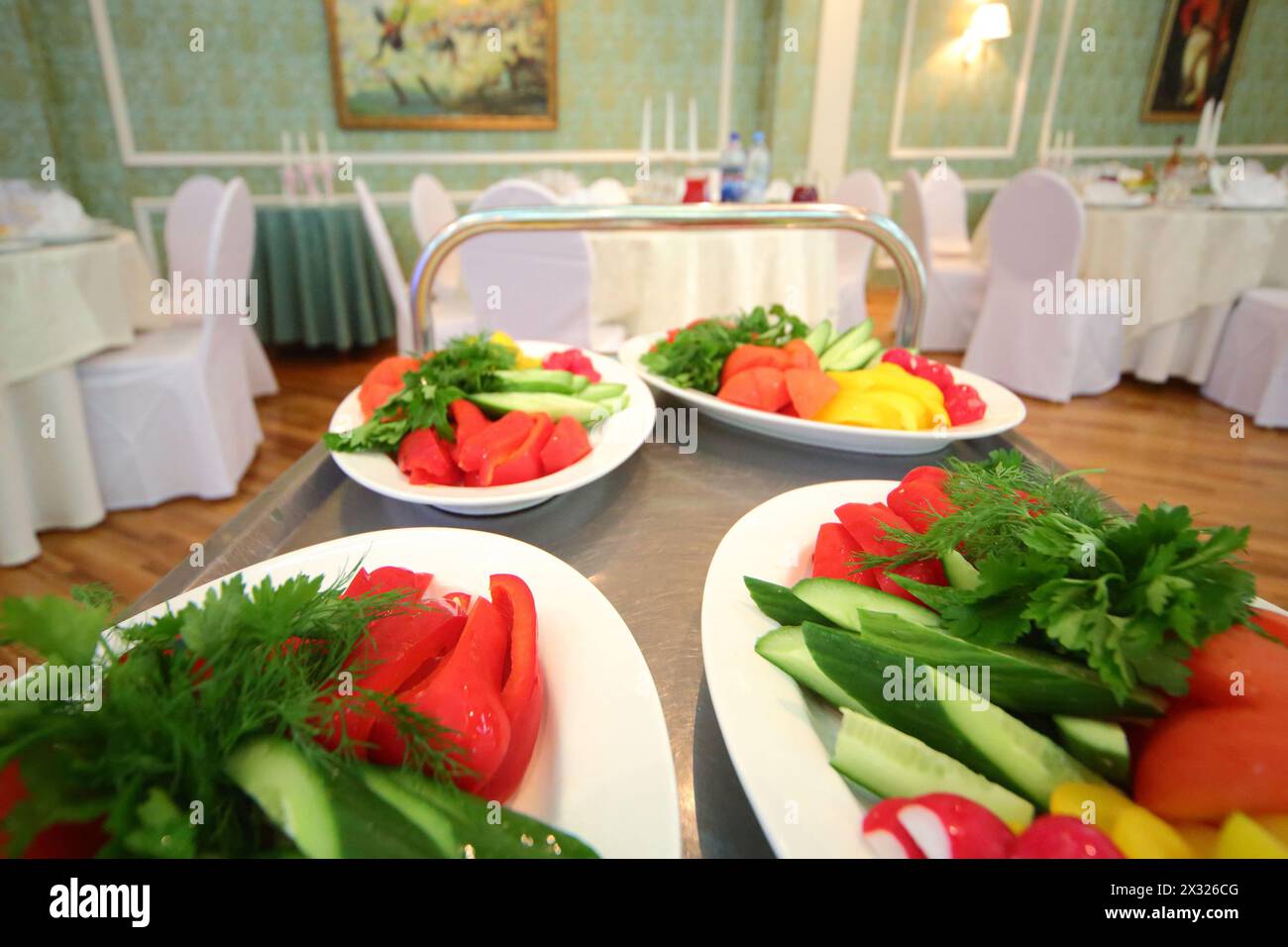 Hotel room service dishes on hi-res stock photography and images - Alamy