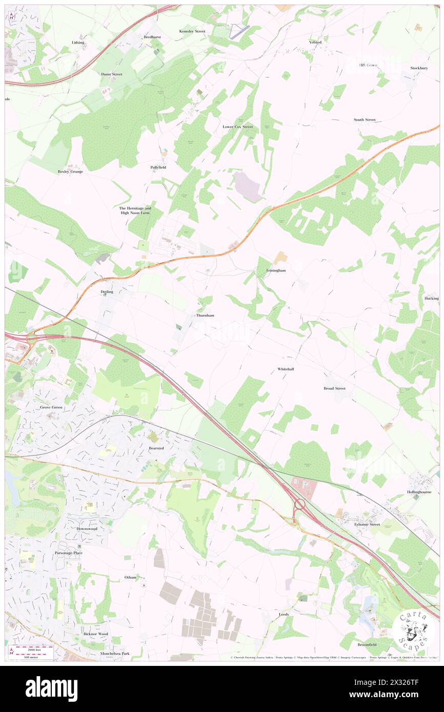 Thurnham, Kent, GB, United Kingdom, England, N 51 17' 19'', N 0 35' 44 ...