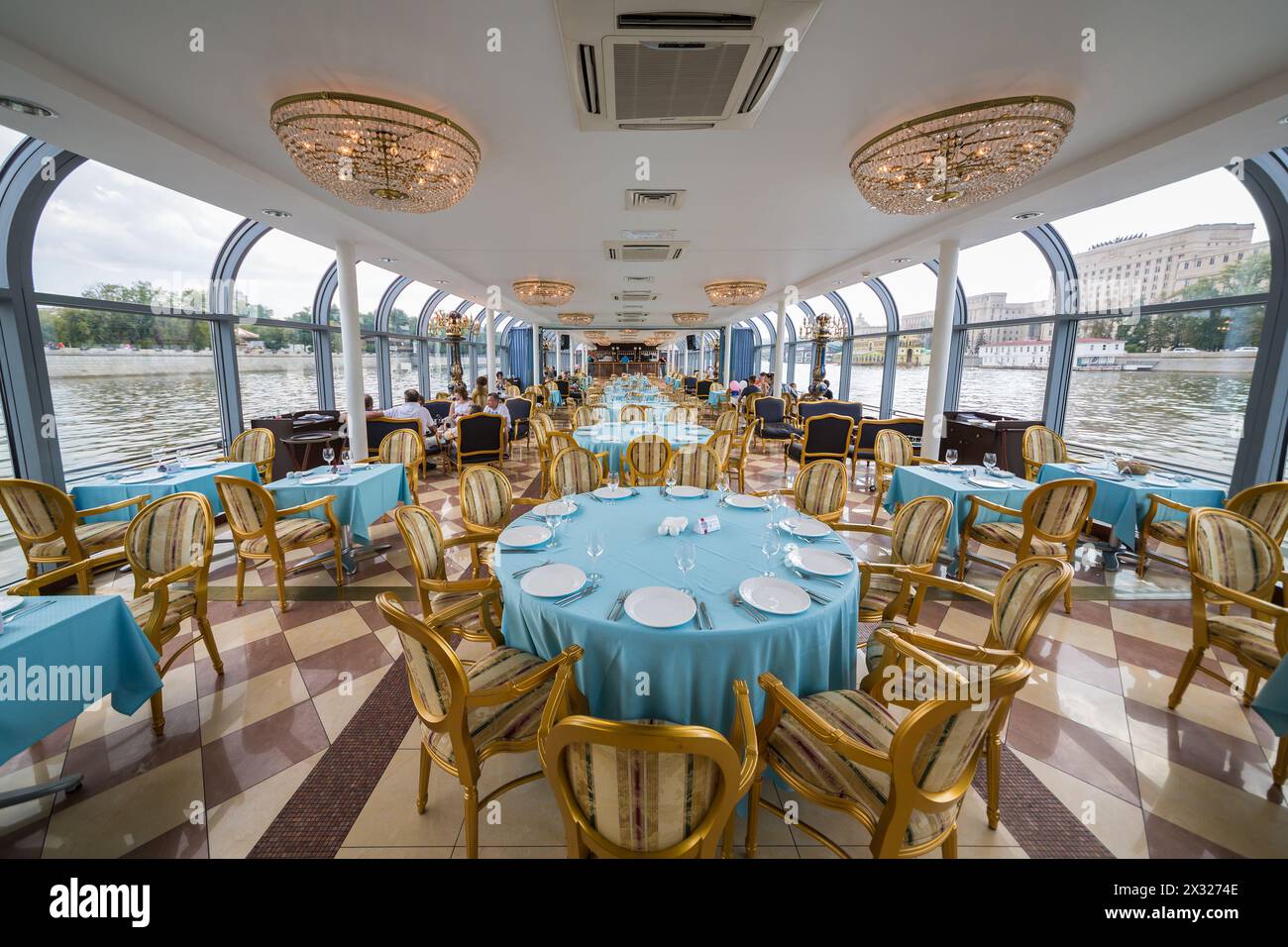 Floating restaurant river palace hi-res stock photography and images - Alamy
