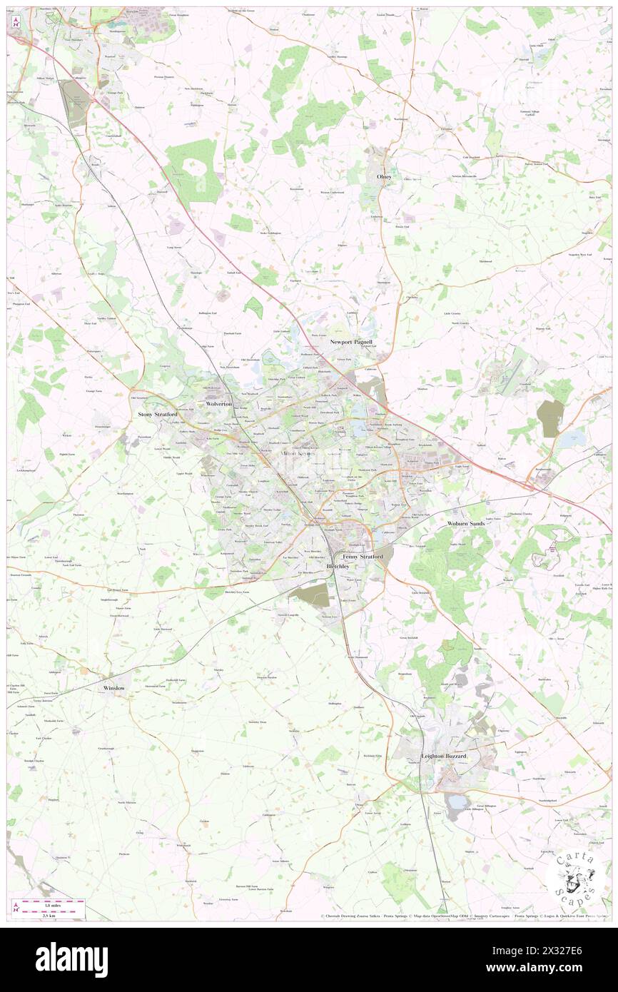 Milton Keynes, Milton Keynes, GB, United Kingdom, England, N 52 2' 59 ...