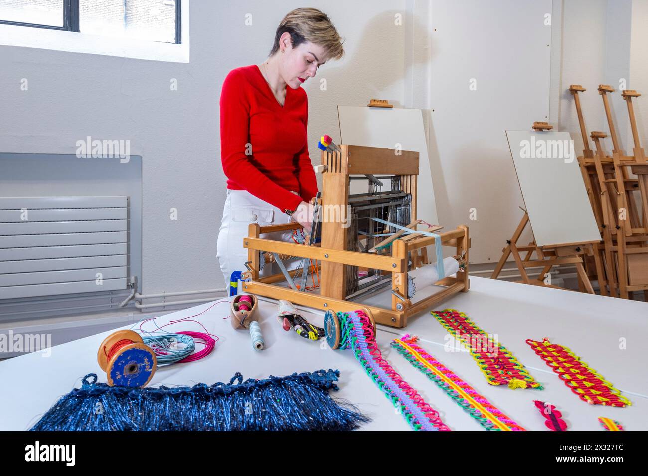 London, UK. 24 April 2024. Elizabeth Ashdown (aka Libby), one of only ...