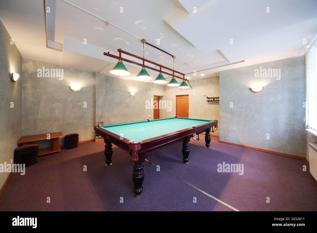 Poolroom in the luxury hotel hi-res stock photography and images - Alamy