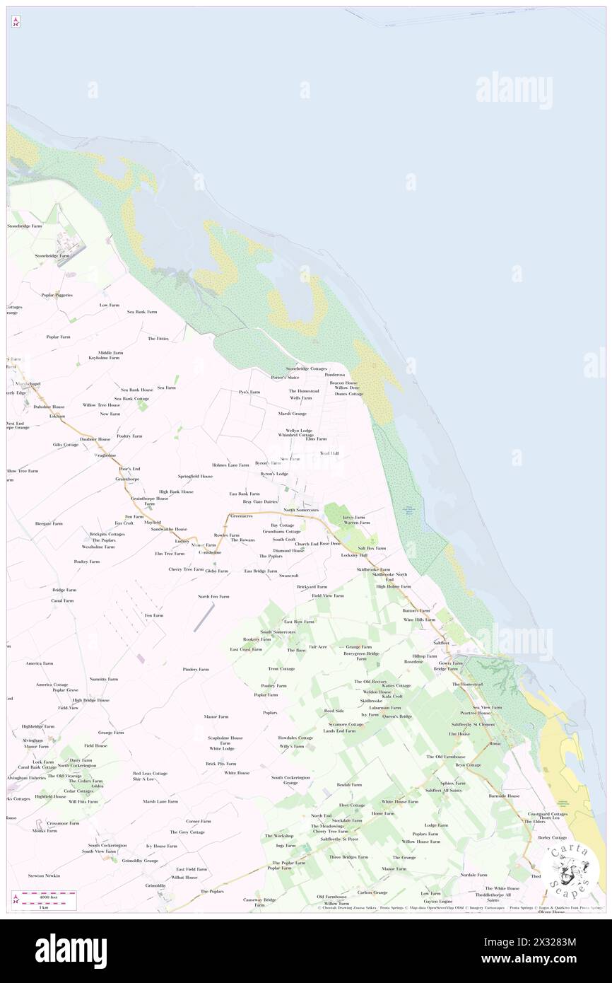 North Somercotes, Lincolnshire, GB, United Kingdom, England, N 53 27 ...