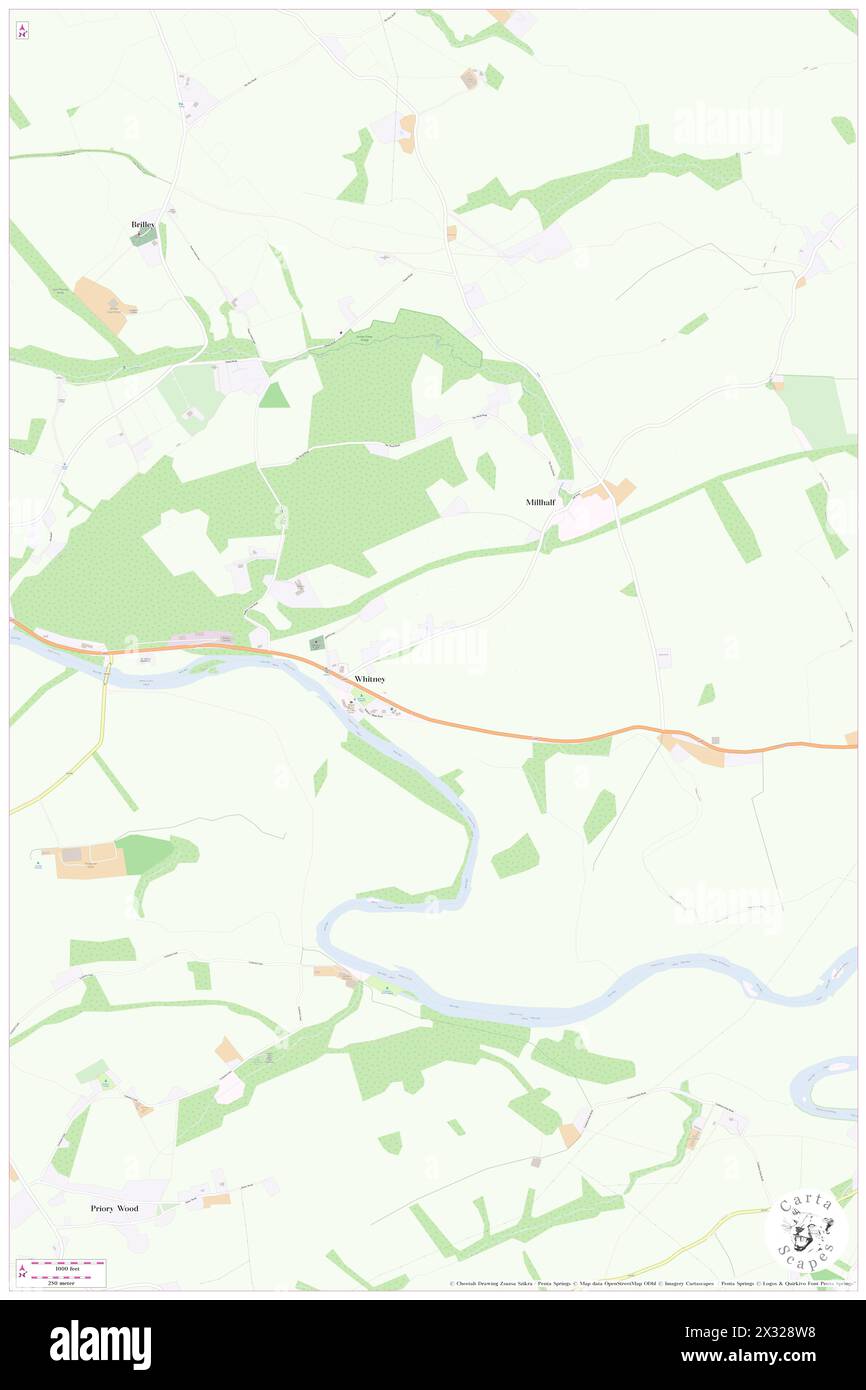 Whitney on a map hi-res stock photography and images - Alamy