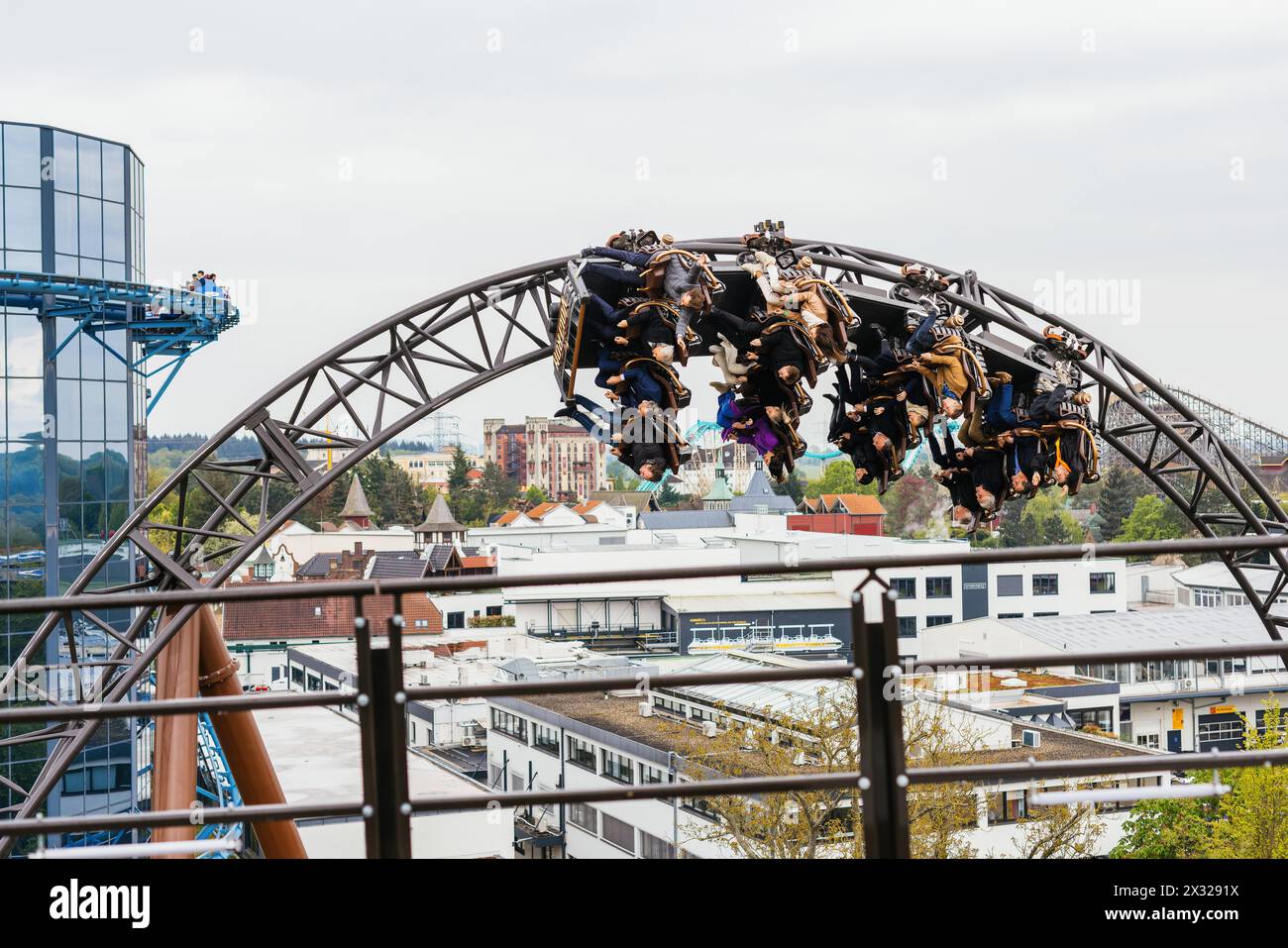 Rust, Germany. 24th Apr, 2024. Passengers, including Thomas, Jürgen ...