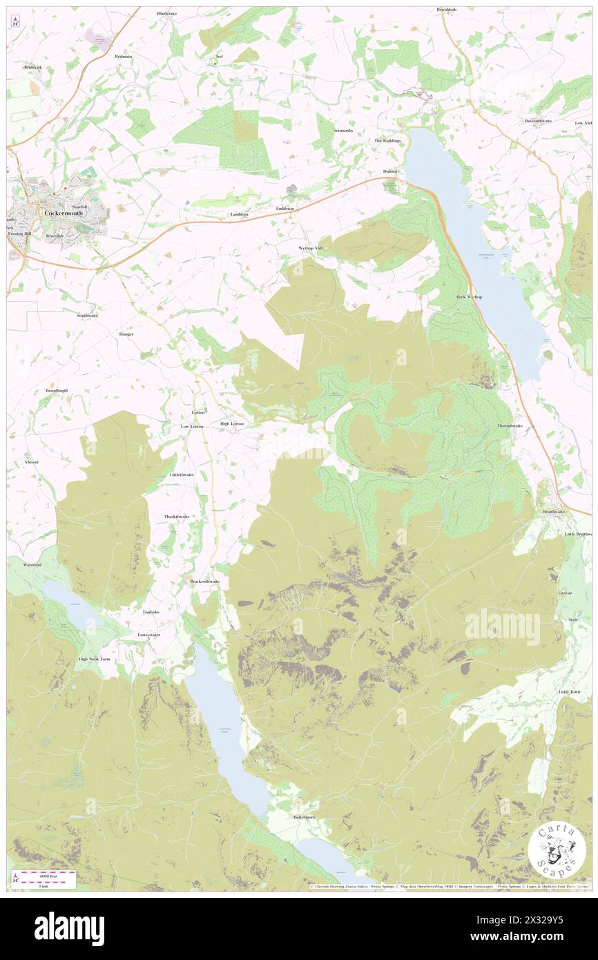 Lorton map hi-res stock photography and images - Alamy