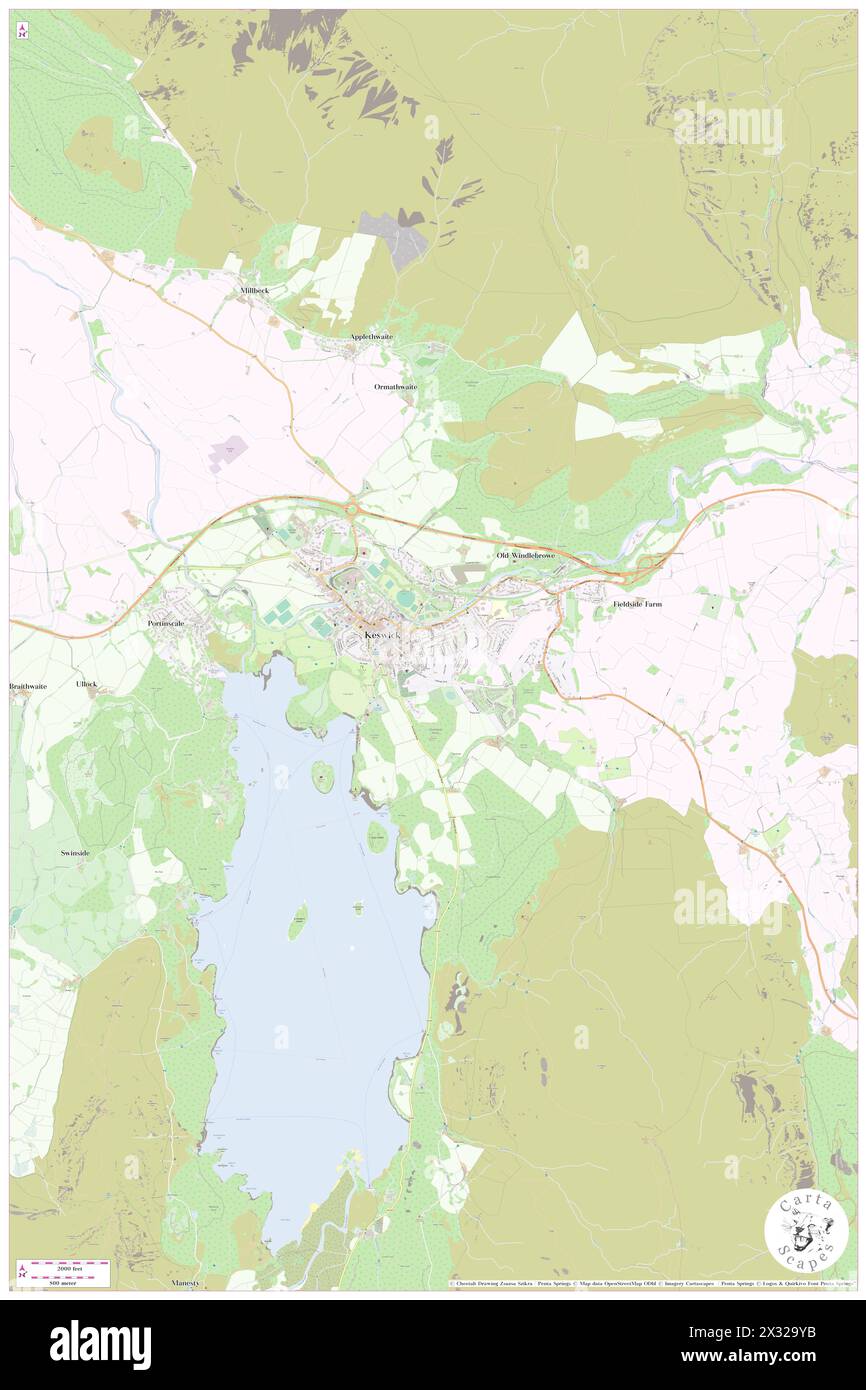 Keswick, Cumbria, GB, United Kingdom, England, N 54 35' 57'', S 3 8' 5 ...