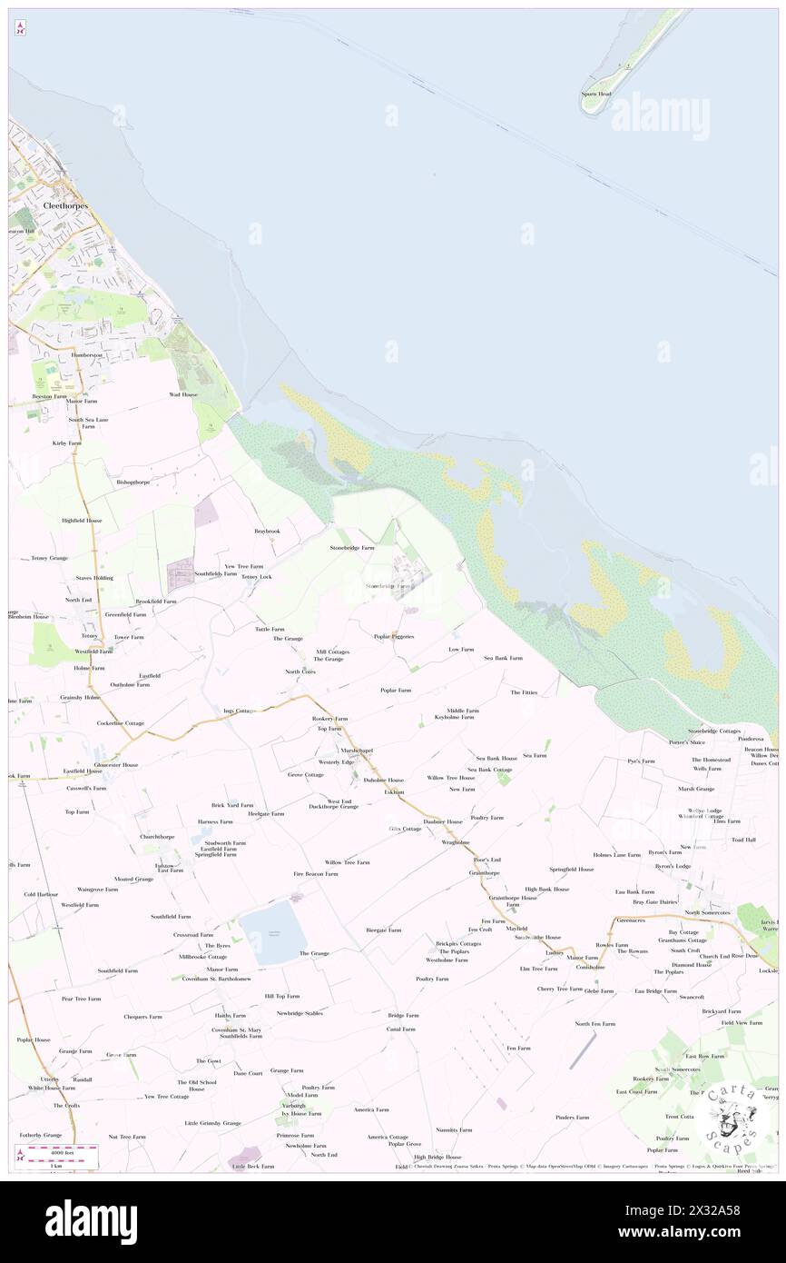 North Cotes, Lincolnshire, GB, United Kingdom, England, N 53 29' 50 ...