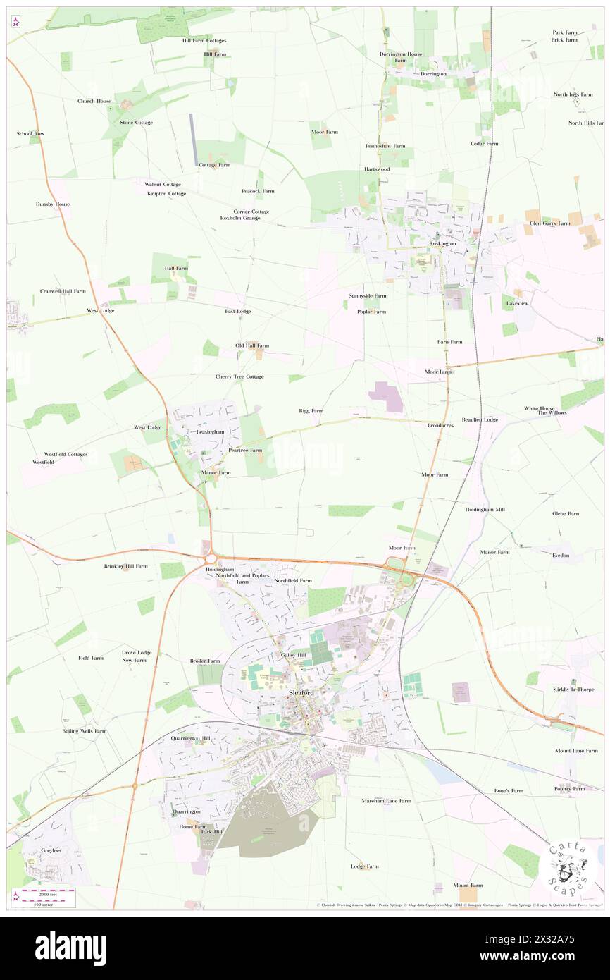 Leasingham, Lincolnshire, GB, United Kingdom, England, N 53 1' 24'', S ...